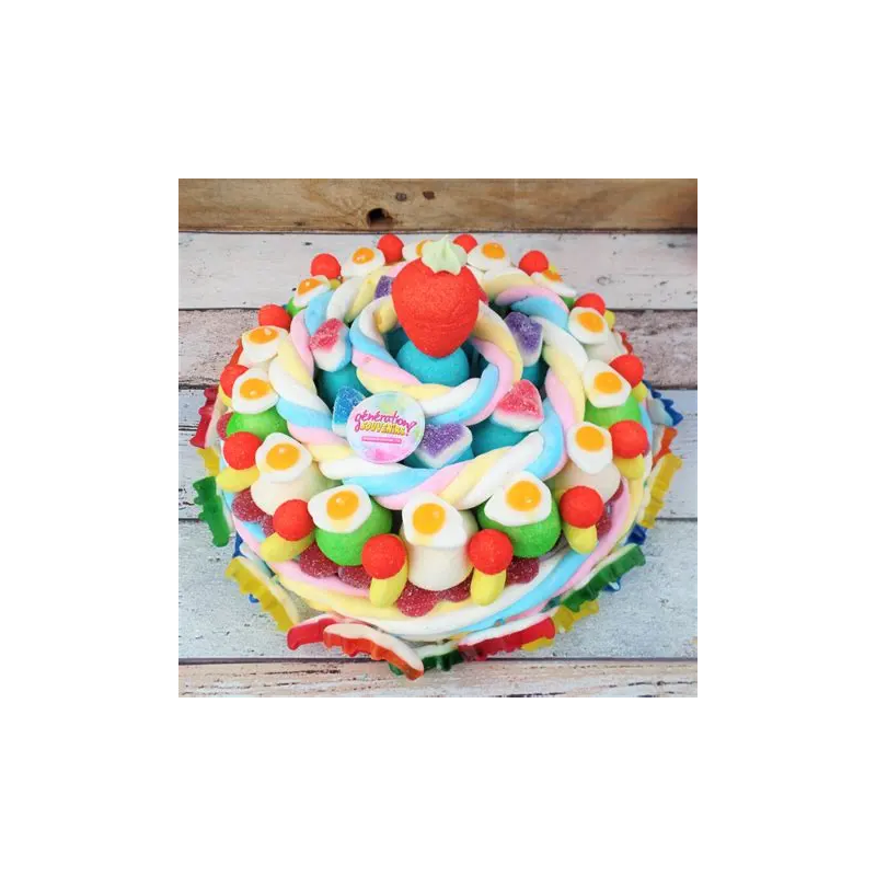 Gateau de bonbon Arc en ciel